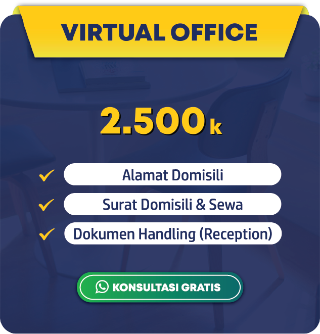 Jasa Pembuatan PT dan CV - Virtual Office - Izin Usaha